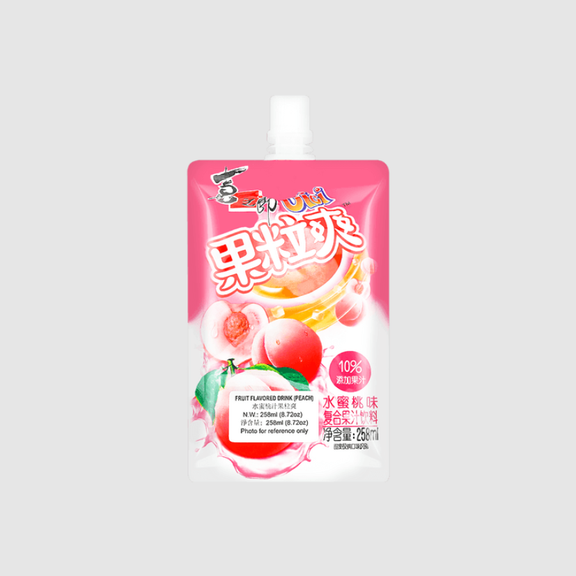喜之郎 CICI 水蜜桃果粒爽饮料258ml - Weee!