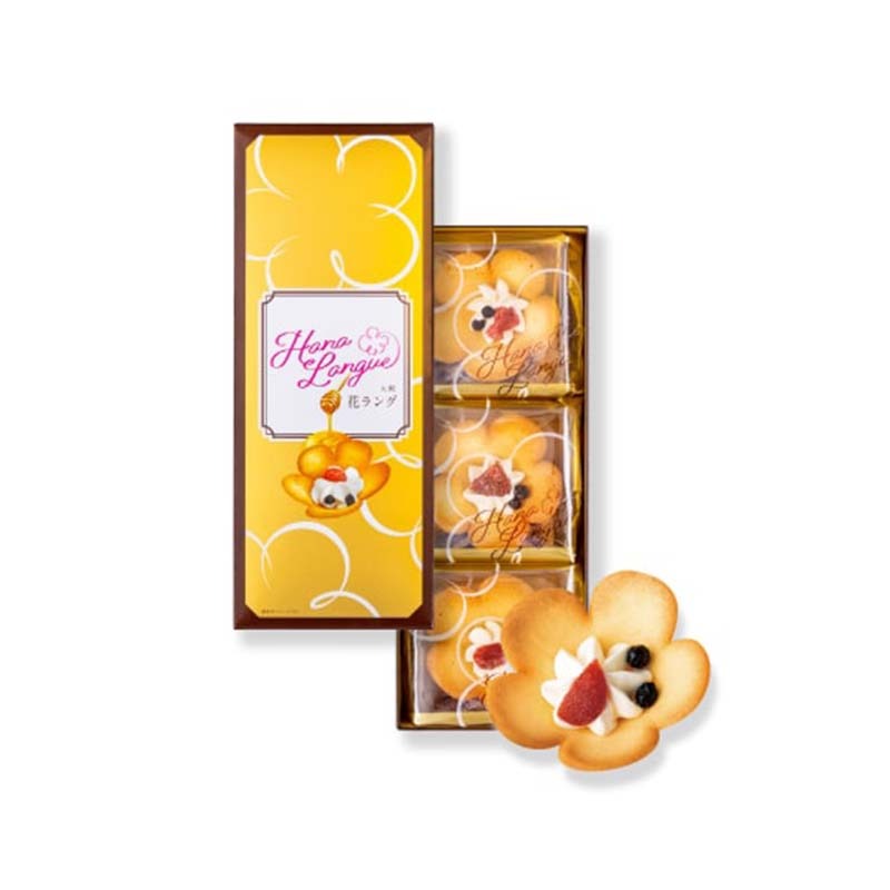 Get Osaka Limited Flower Cheese Cream Cookies 3 pcs Delivered | Weee ...