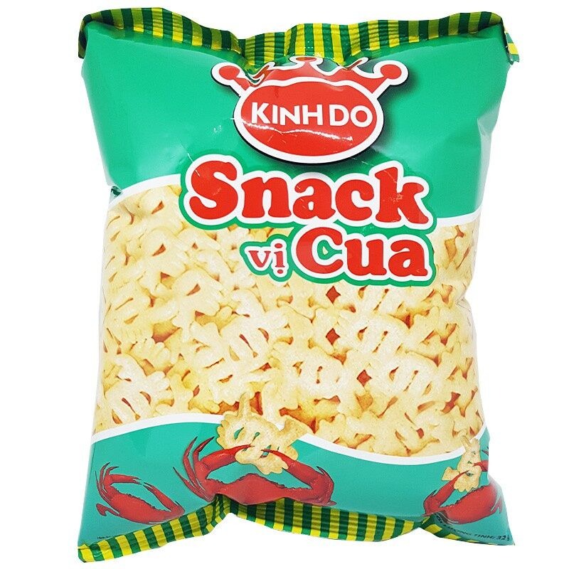 Get Snack Cua Kinh DO Bim Bim Cua Xanh 29gr x 10 bags Delivered | Weee ...
