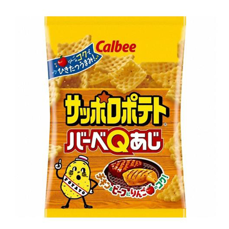 Get Calbee Potato Chips BBQ Flavour 24g Delivered | Weee! Asian Market