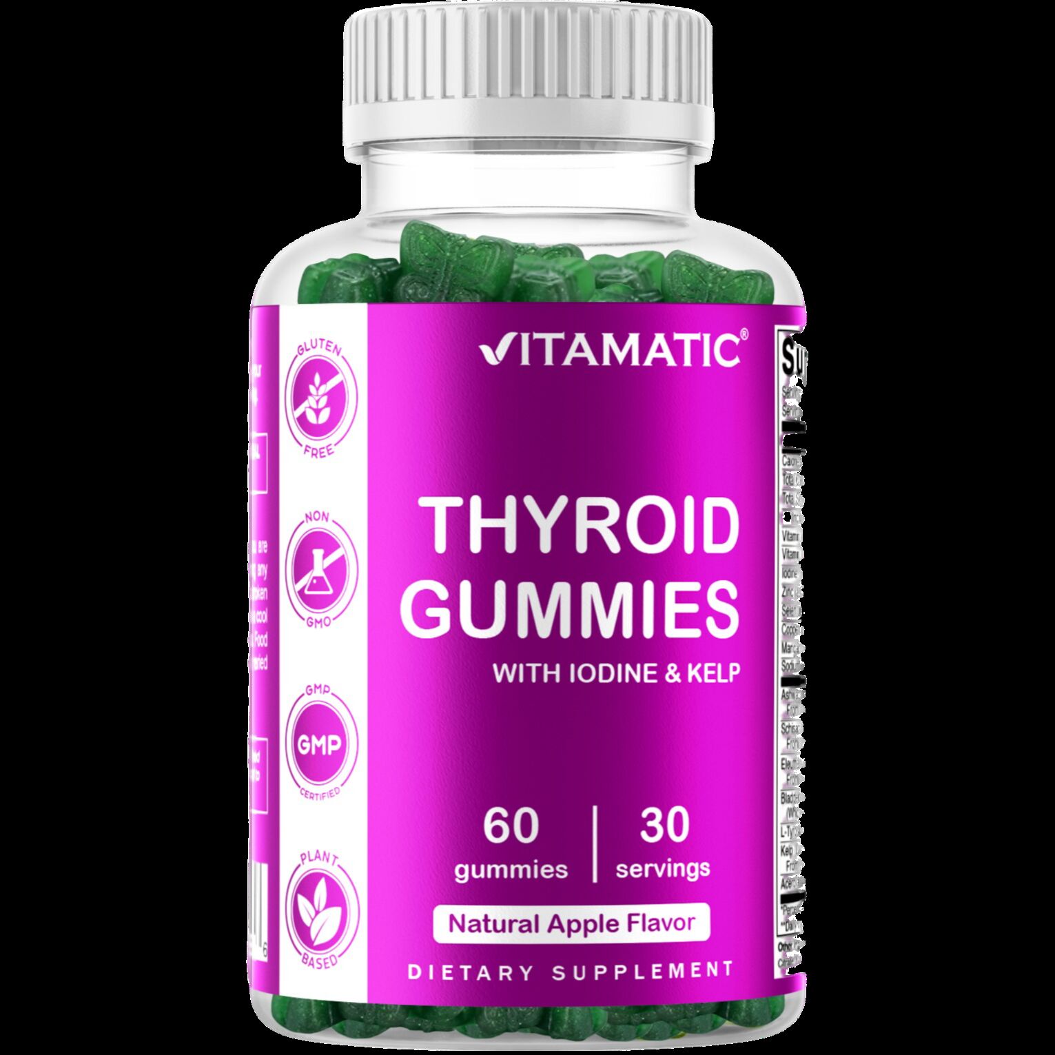 Get Thyroid Support with Kelp & Iodine - 60 Gummies Delivered | Weee ...