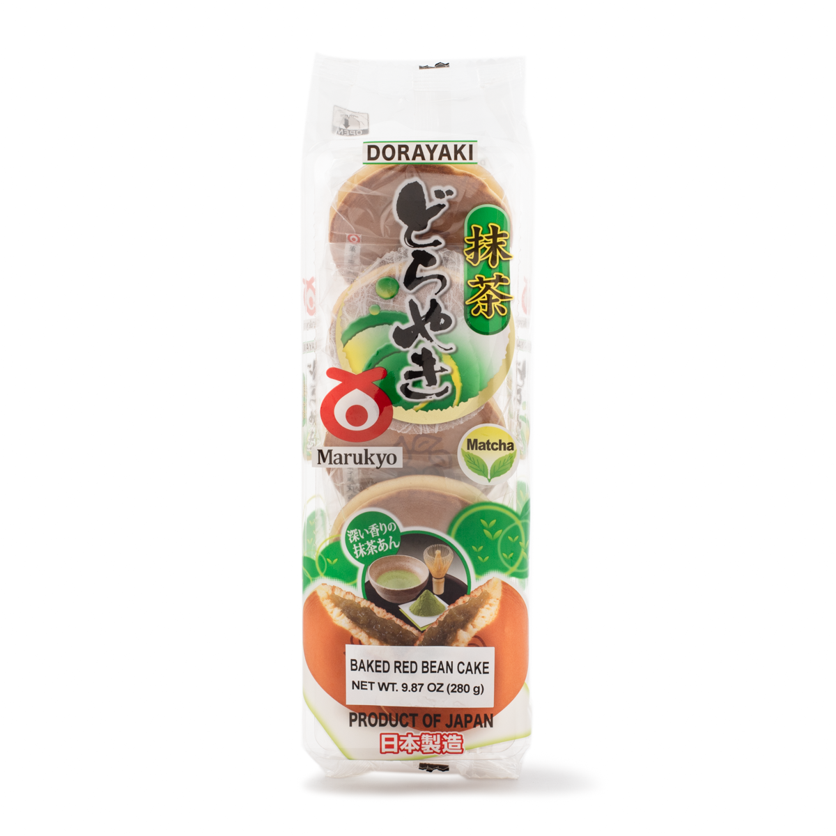 Get Marukyo Sweets Dorayaki Matcha Flavor, Frozen Delivered | Weee ...