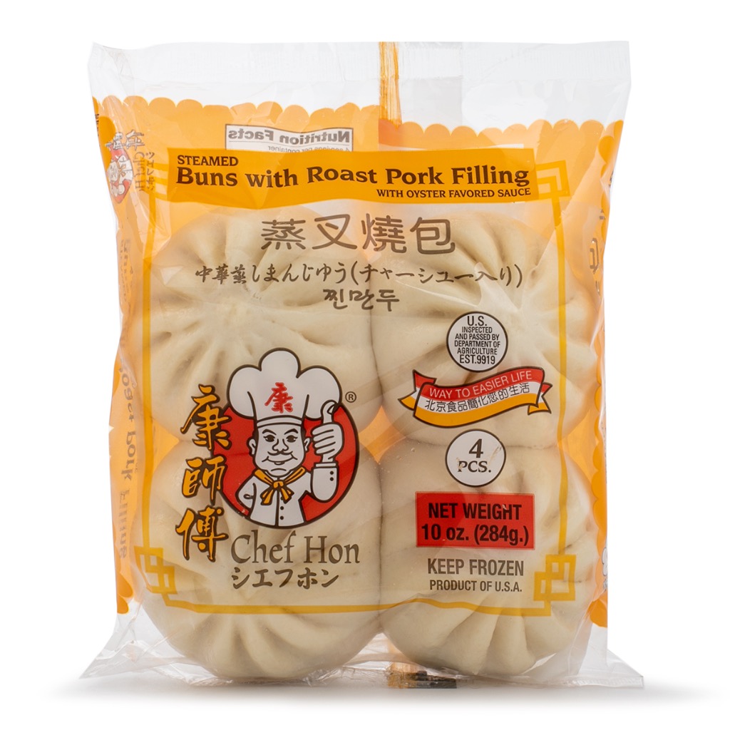 康师傅 蒸叉烧包 4个 冷冻 - Weee!