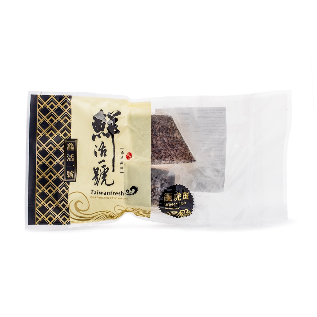 Get Taiwanfresh Dragon Tiger Grouper Thick Cut Fillet, Frozen Delivered ...