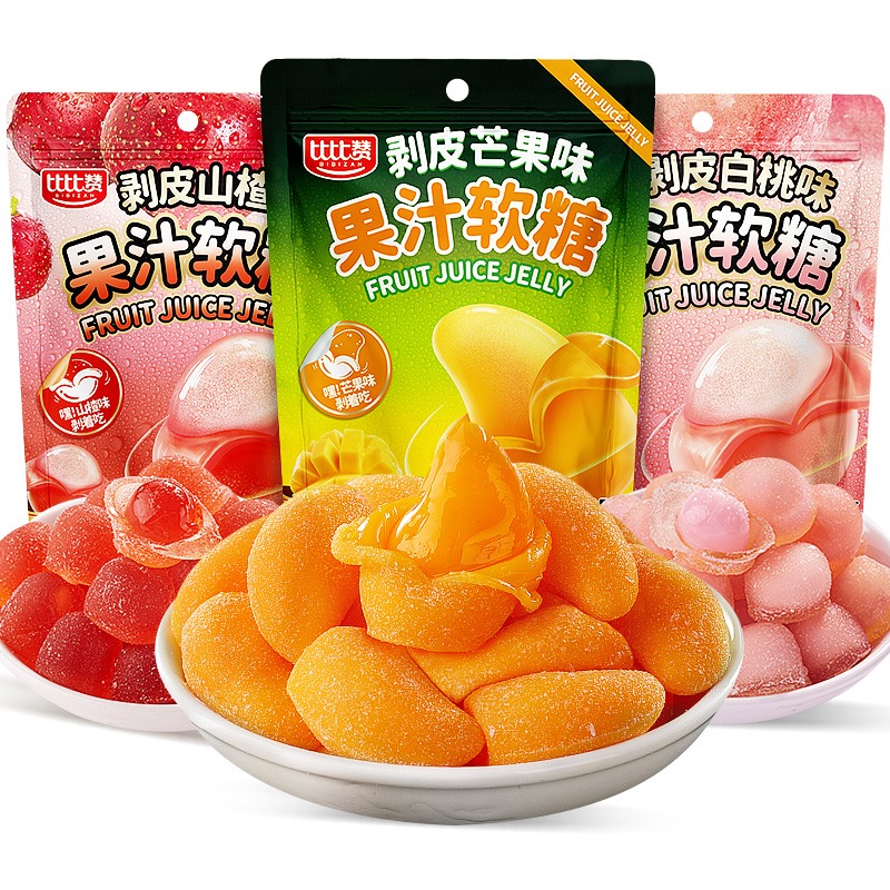 Get Mango Juice Soft Candy Peeled Fruit Juice Mango Gummy Delivered ...