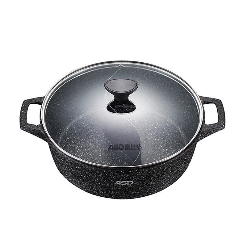 Get ASD Crystal Stone PFOA-Free Hot Pot, 30cm 1 count Delivered | Weee ...