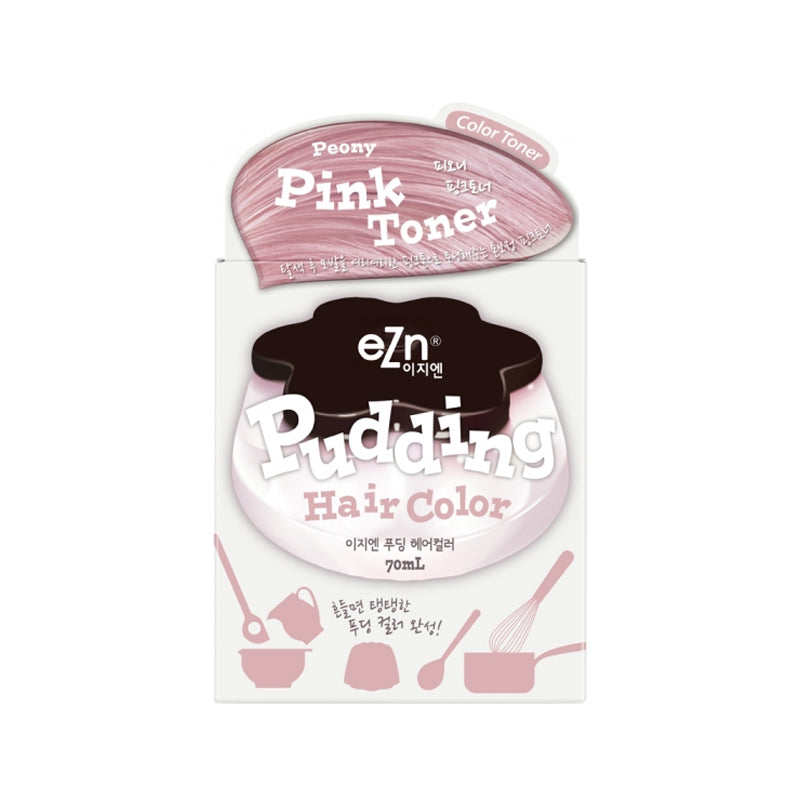 韩国 eZn 牡丹粉色 布丁染发剂 140ml - Weee!