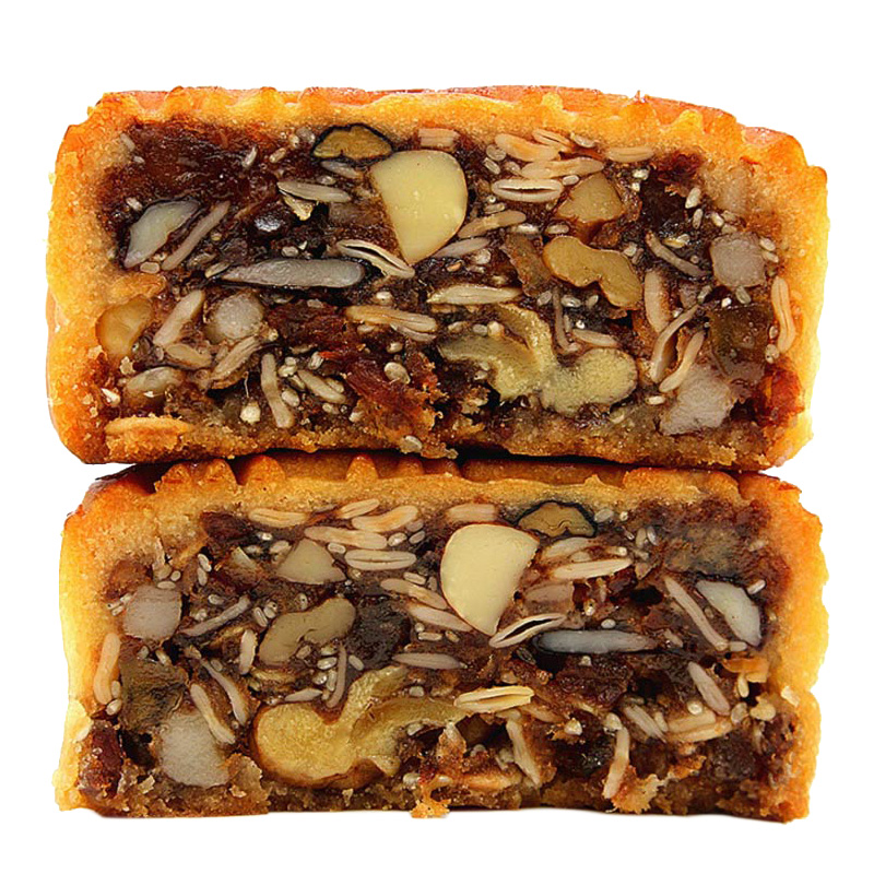 100g * 2 Char siu Five Nut Mooncakes - Weee!