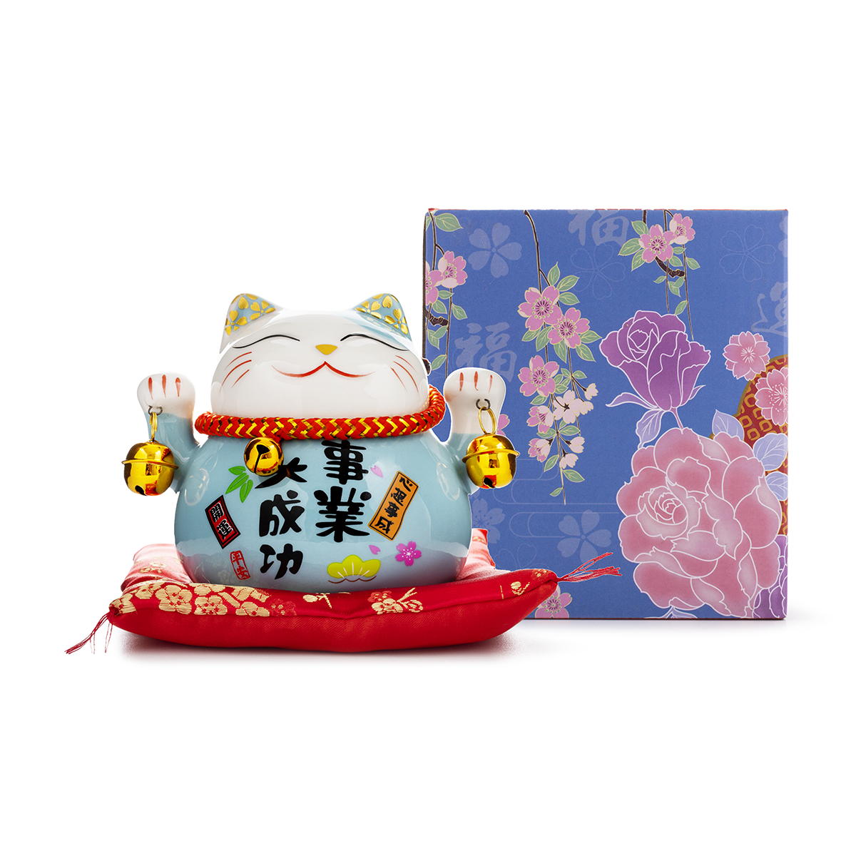 Get Japanese Style Fat Choi Cat 4.5 inch Mini Business Success ...