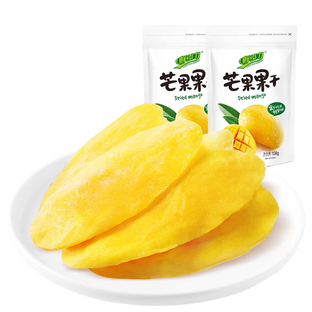 鲜引力芒果干1袋*108g芒果果干办公室零食 - Weee!