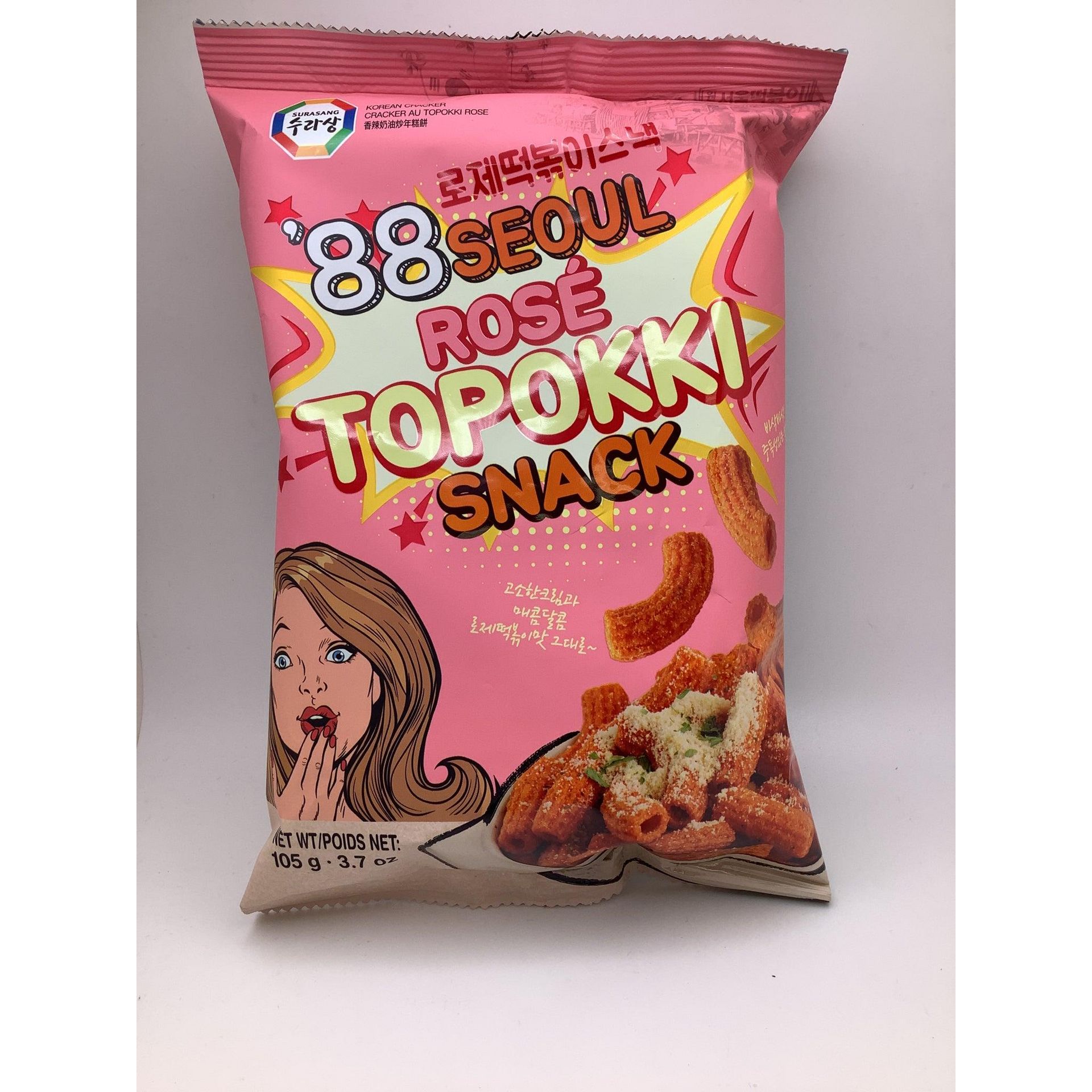 Get Surasang 88 Rose Tteokbokki Snack 105g Delivered | Weee! Asian Market