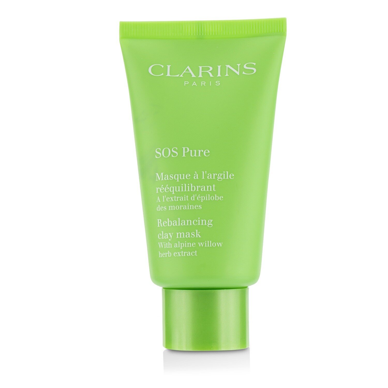 Get Clarins SOS Pure Rebalancing Clay Mask with Alpine Willow ...