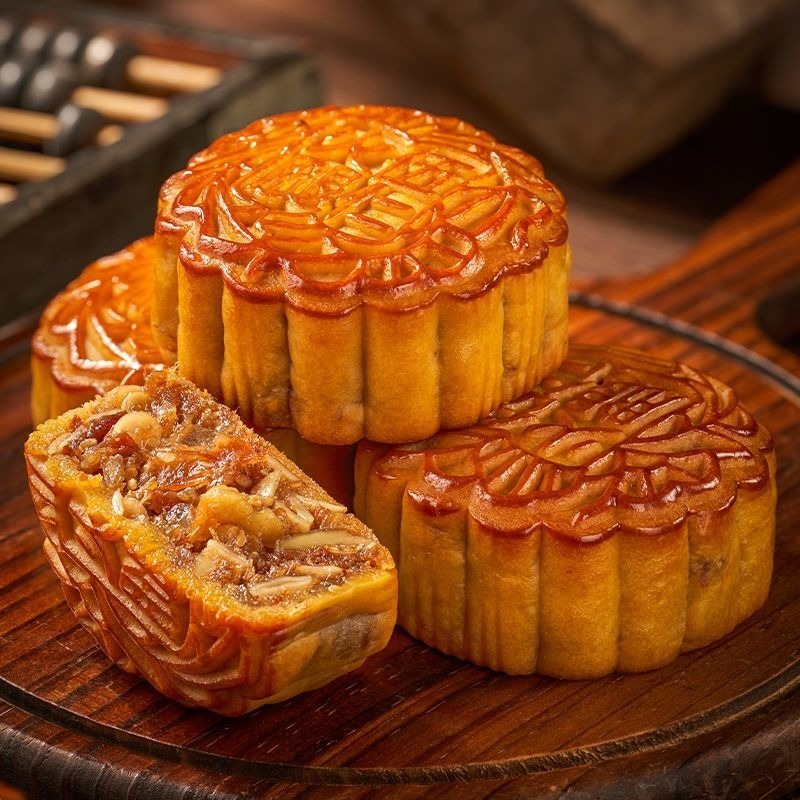 Get Cantonese loose gold leg Mid-Autumn Festival 100g*4 Delivered | Weee! Asian Market