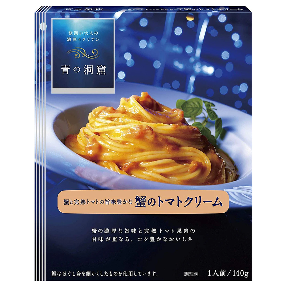 Get JAPAN NISSHIN FOODS AODO Pasta sauce Tomato Cream Crab 140g ...