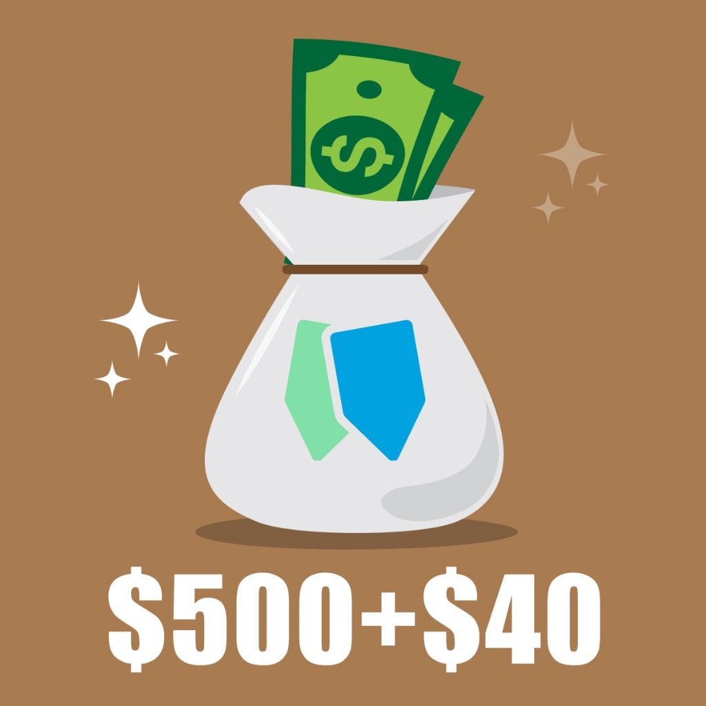 $40 Extra Points for Free with purchase $500 Points - Weee!