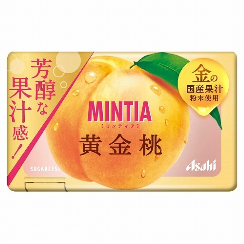 Get Asahi G Mintia Golden Peach 50 tablets Delivered | Weee! Asian Market