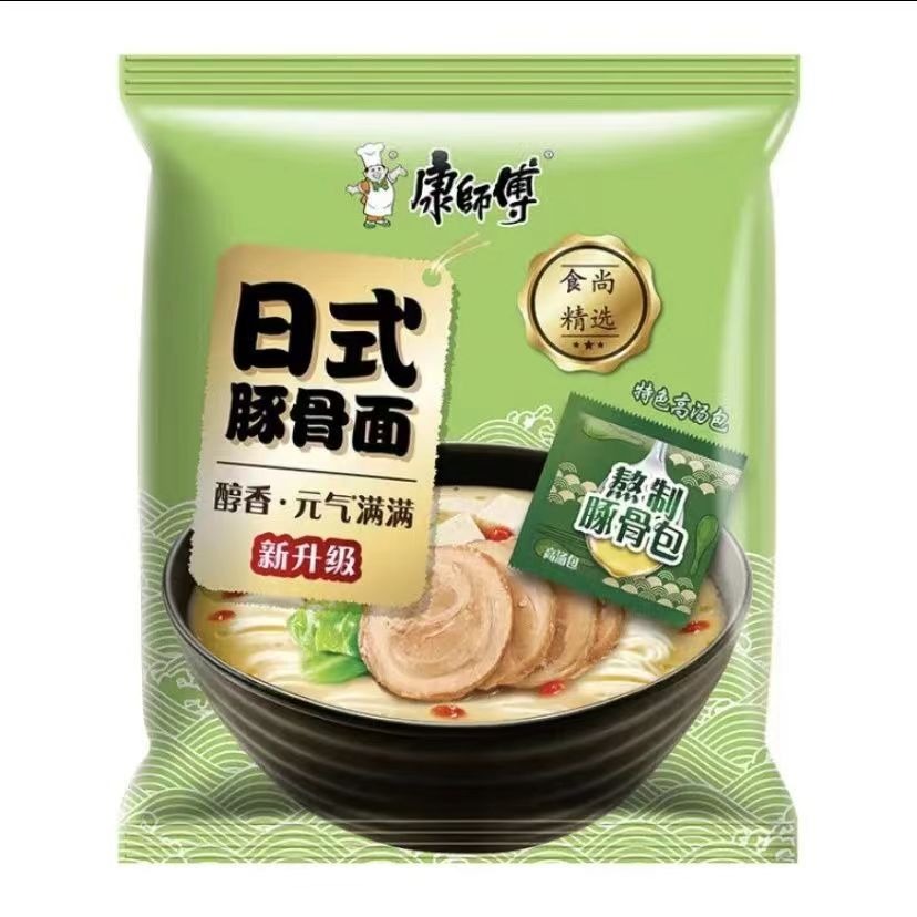 Get Master Kang Japanese style pork bone Lamian Noodles 115g * 1 bag Delivered | Weee! Asian Market