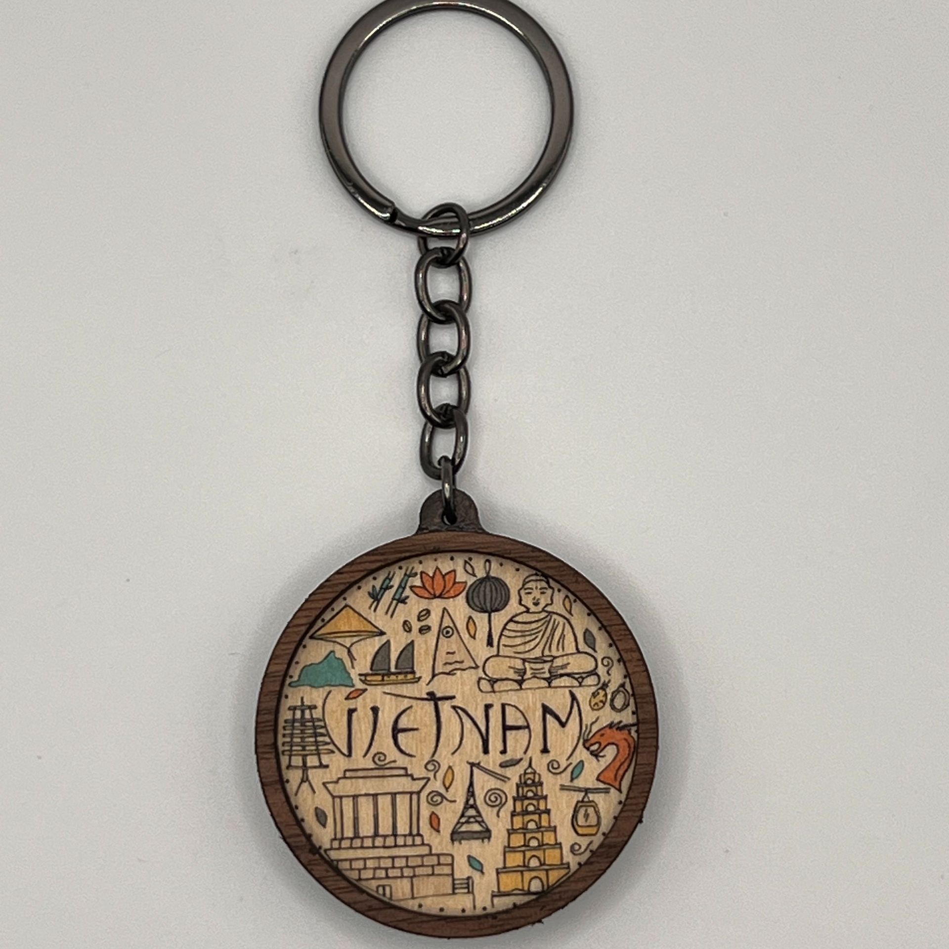 Vietnam Homeland Keychain Famous Scenic Spots - Weee!
