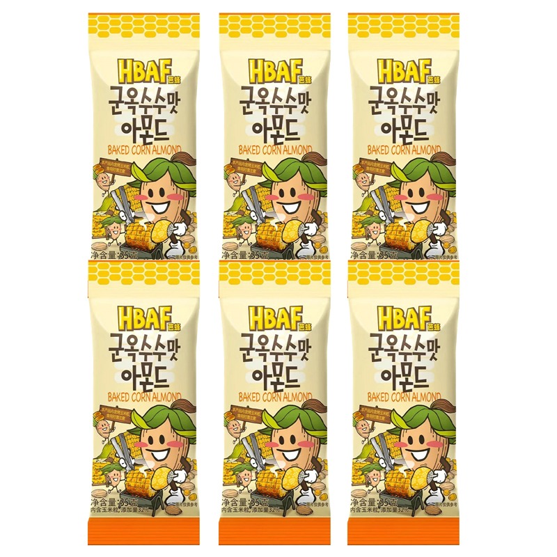 韓国 トウモロコシ味アーモンド 35g - Weee!