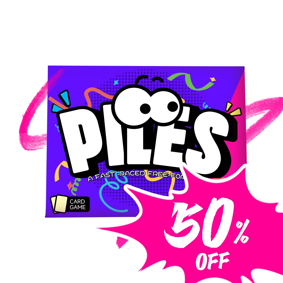 Get Piles Card Game - Family Party Game for Kids 8+ 1 each Delivered ...