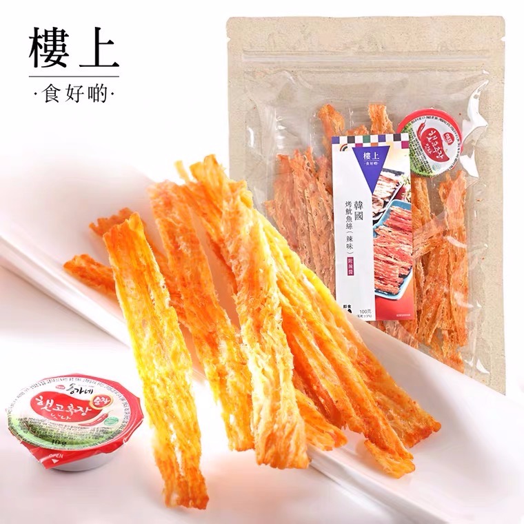 Get HKJEBN Korean Spicy Roasted Squid Strip Delivered | Weee! Asian Market