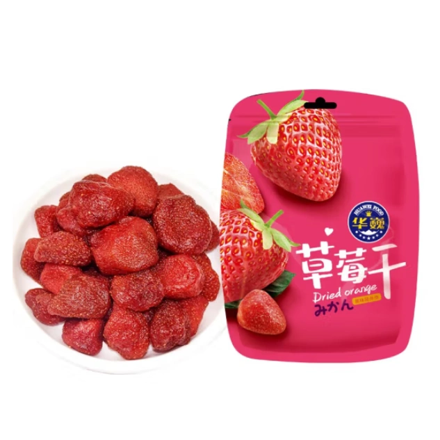 Get Strawberry Dry Water Candied Fruit Snack 40G 1 Bag Delivered | Weee ...
