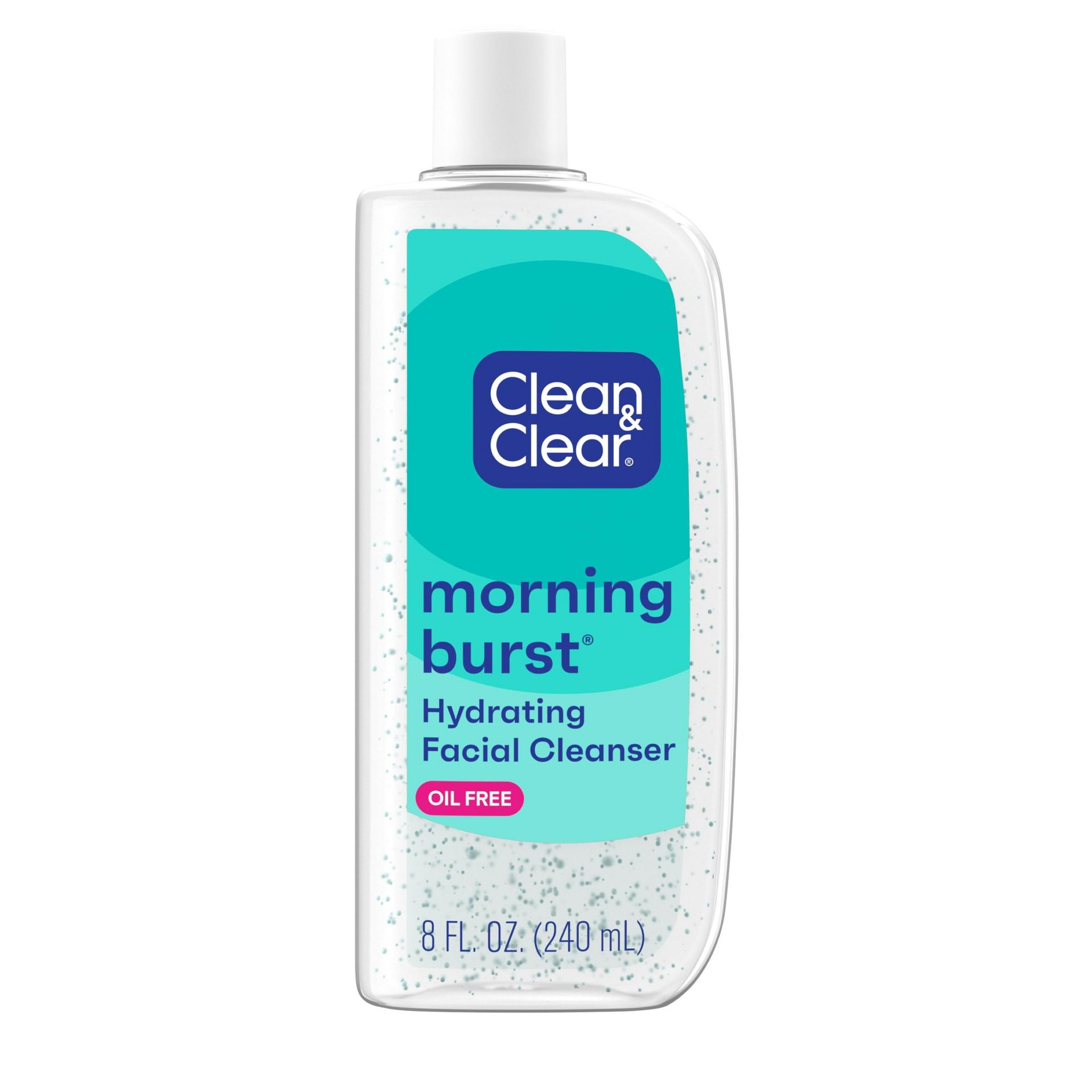 Get Clean & Clear Morning Burst Oil-Free Hydrating Facial Cleanser with ...