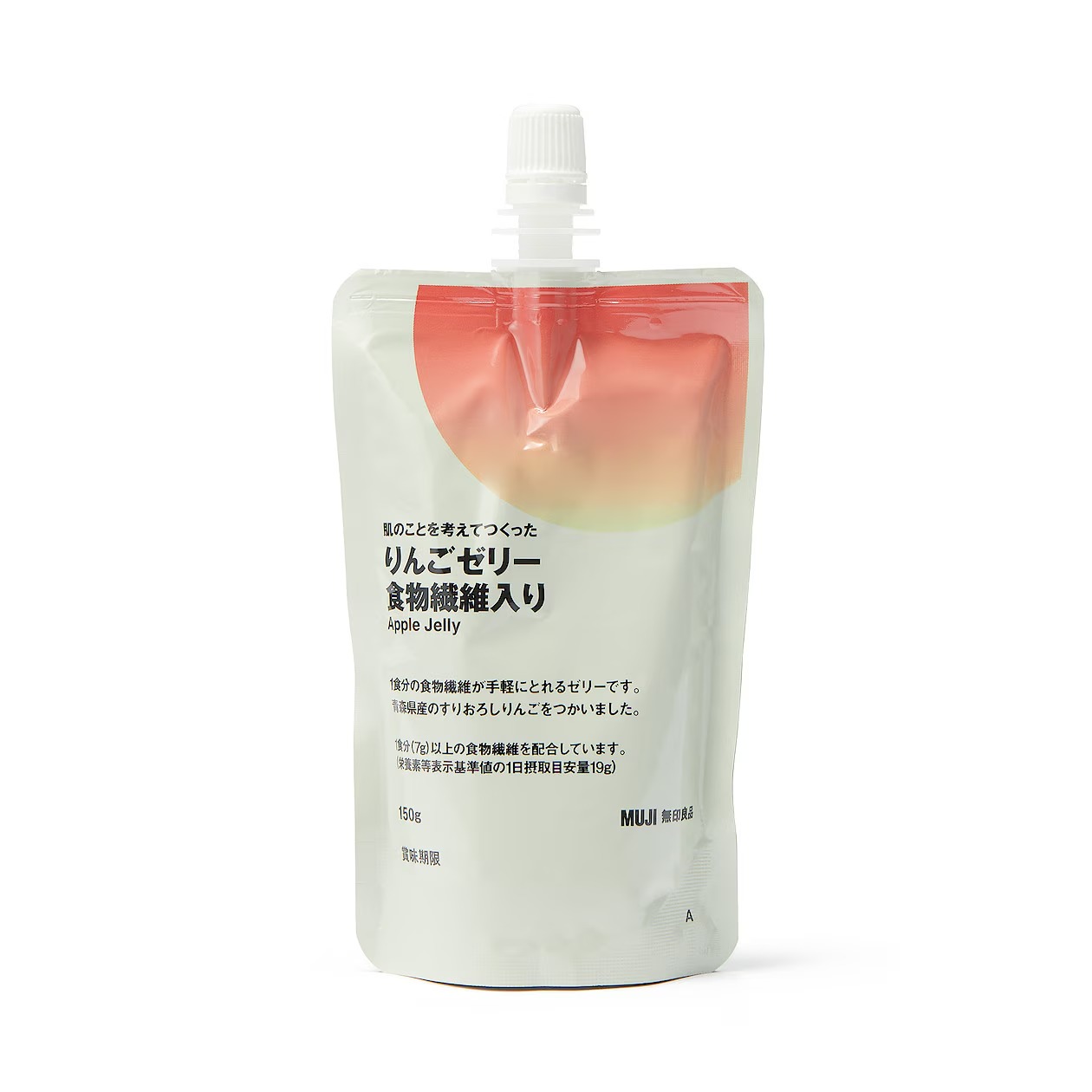 Get MUJI Apple jelly made with the skin in mind, with dietary fiber ...