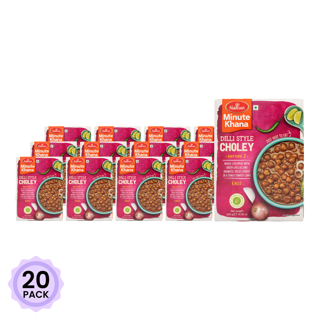 Get Haldiram's Choley Ready to Eat 10.6 oz*20 pack Delivered | Weee ...