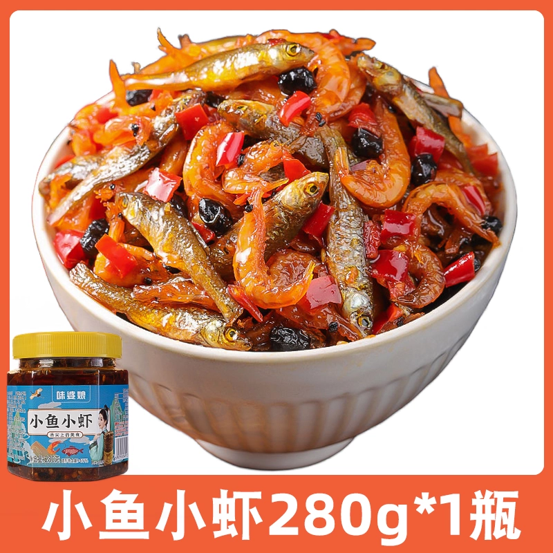 Get Small fish and shrimp side dish 280*1 bottle 280 g Delivered | Weee! Asian Market