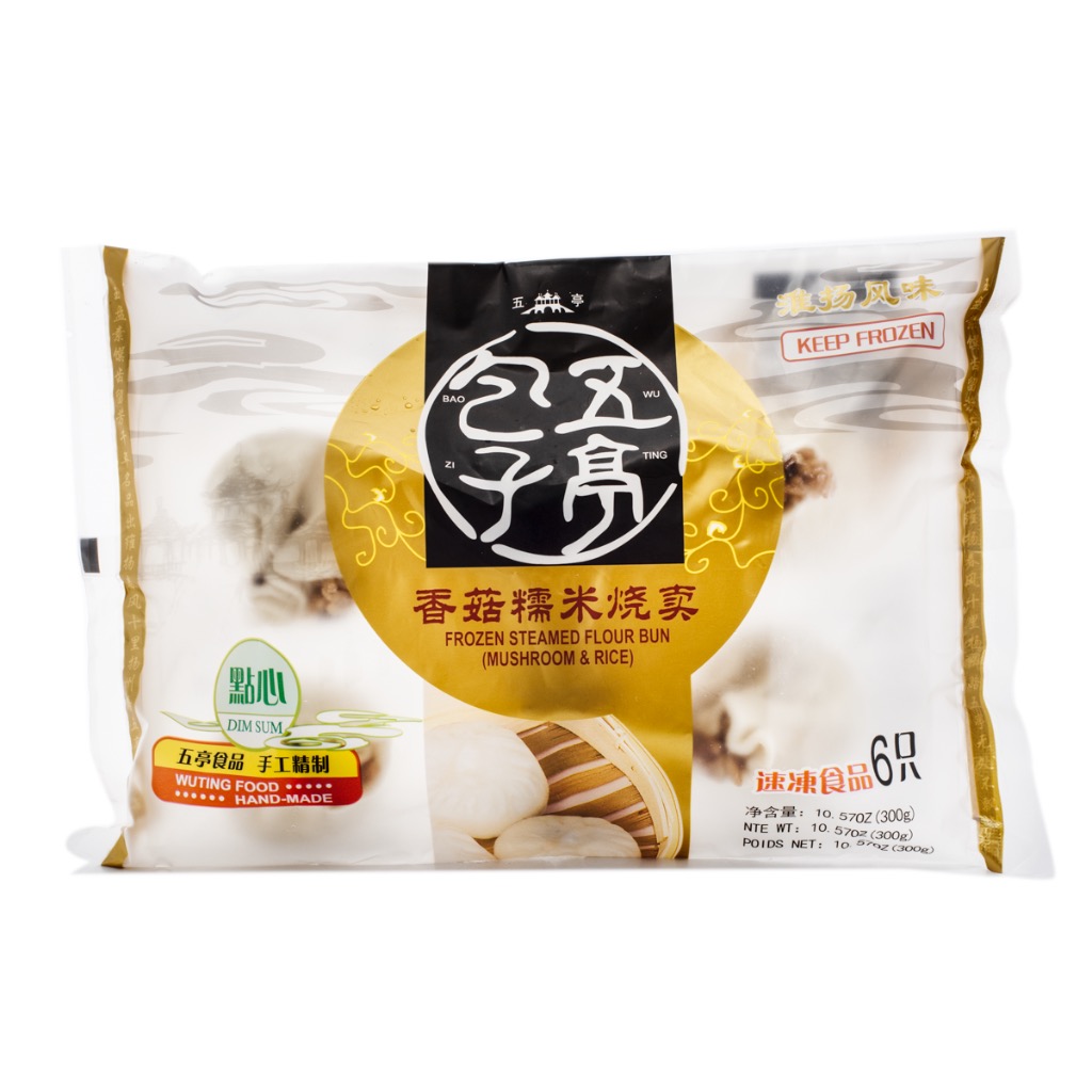 Get Mushroom and Rice Steamed Flour Buns 6ct, Frozen Delivered | Weee ...