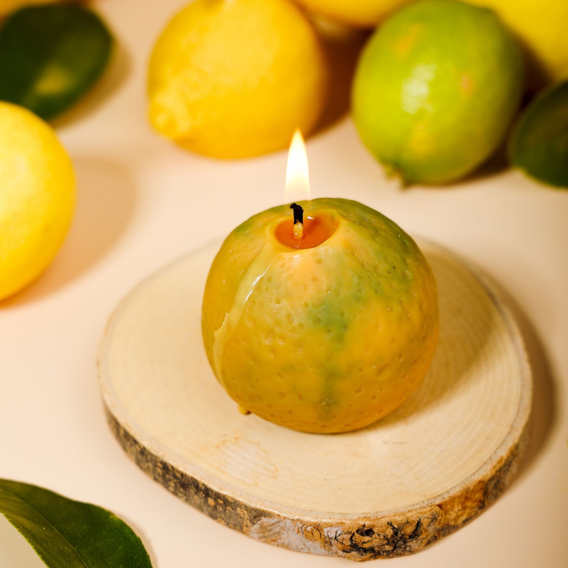 Get UPFLICK Mandarin Candle Set Scented Orange Citrus Delivered | Weee ...