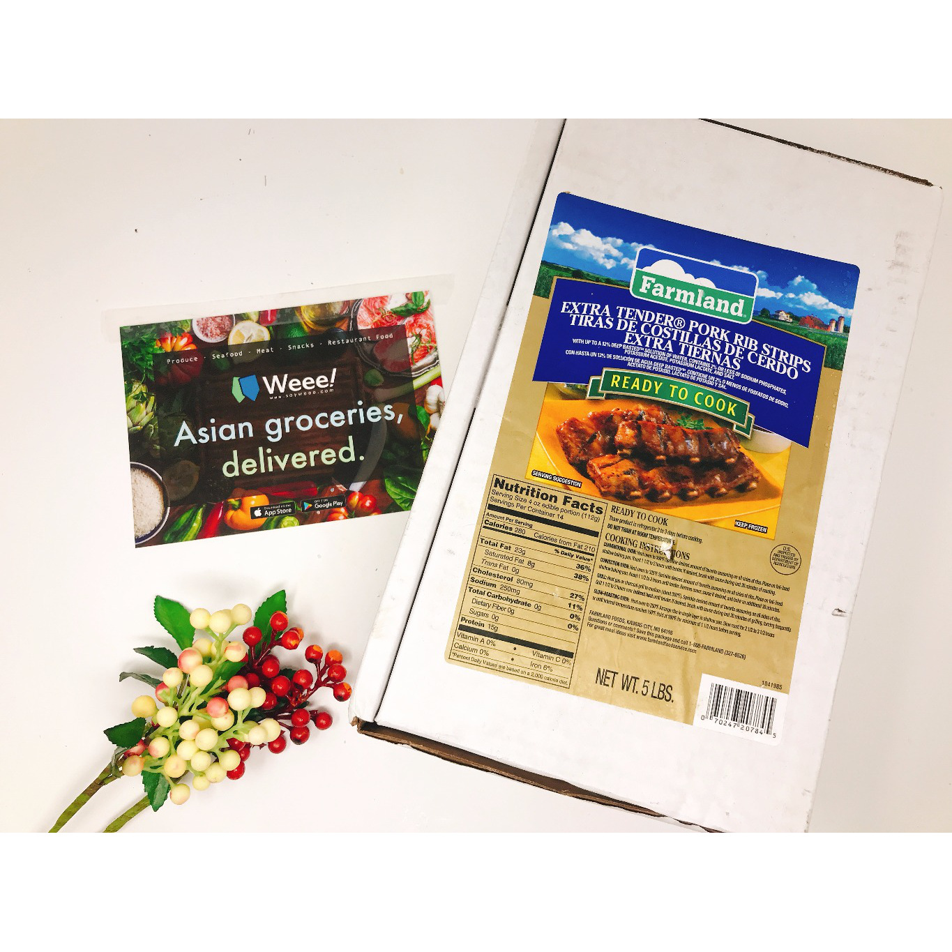 Get 【Farmland】Pork Rib Strips Delivered | Weee! Asian Market