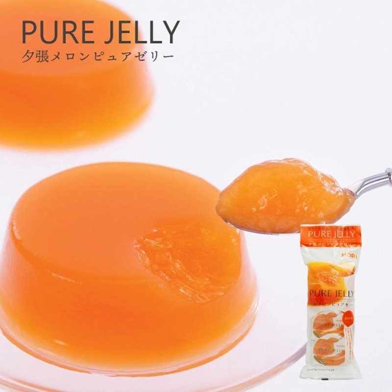 Get Hori Yubari Melon Pure Jelly 80g*4 capsules Delivered | Weee! Asian ...