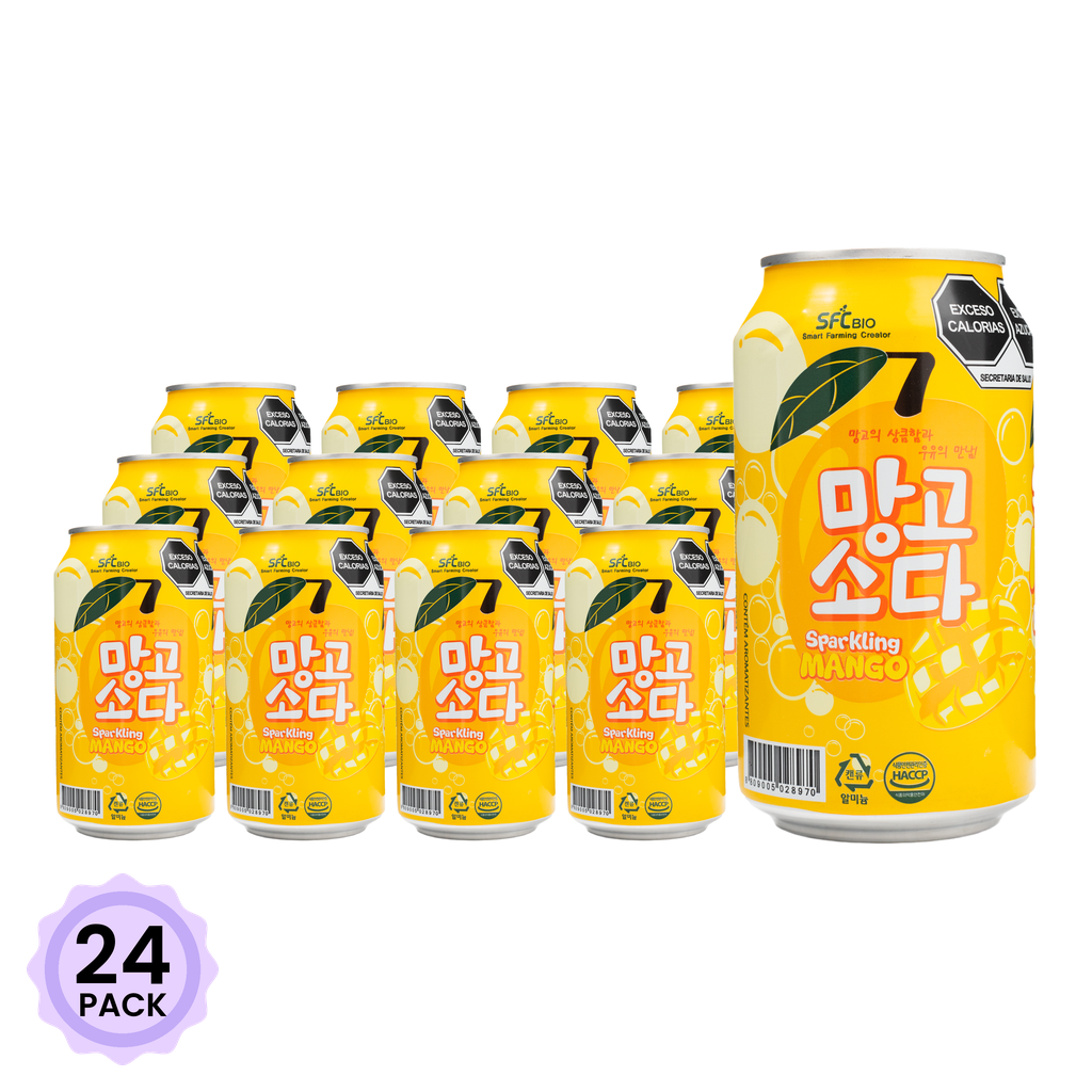 Get SFC Sparkling Soda Mango Flavor 350 ml*24 pack Delivered | Weee ...