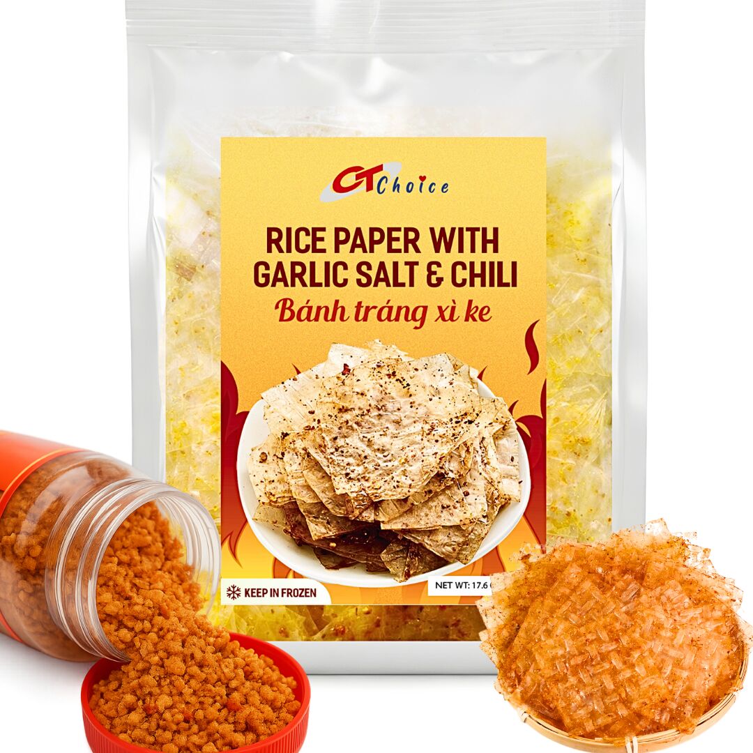 Get [ CT Choice ] Rice Paper Chili Salt 500g Delivered | Weee! Asian Market