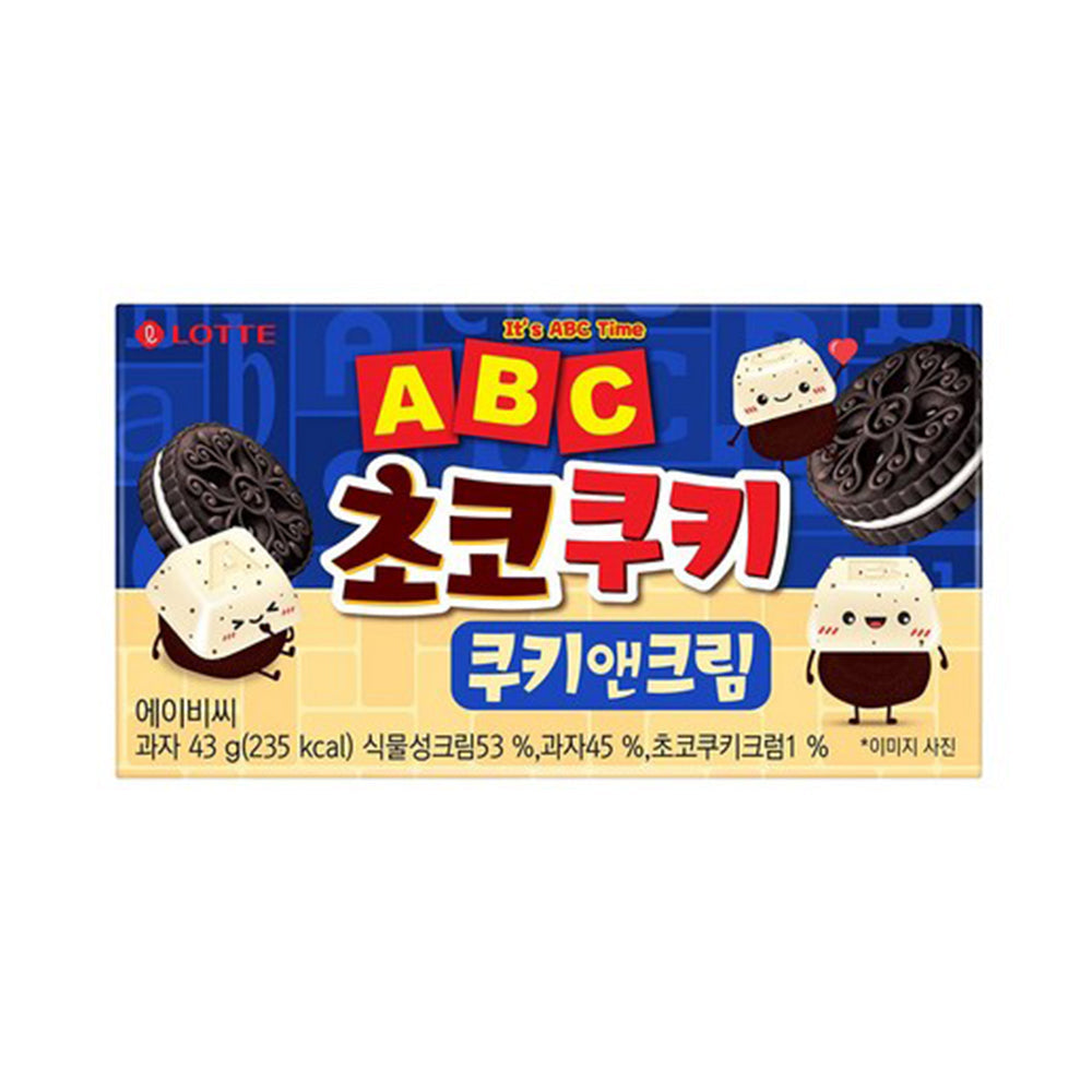 Get Lotte ABC Chocolate Choco Cookie Cookie & Cream Delivered | Weee ...