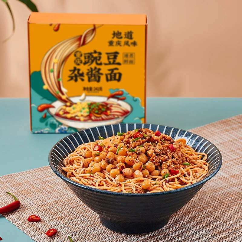 Get Zhiwu Authentic Pea Mixed Sauce Noodles Self-Cooking Instant Noodles 242g*1 box Delivered ...