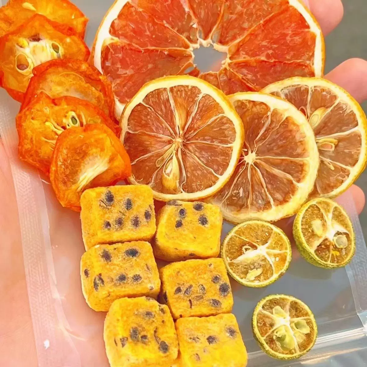 Get Green Orange Lemon Passion Fruit Tea 10g * 30 packs, individually ...