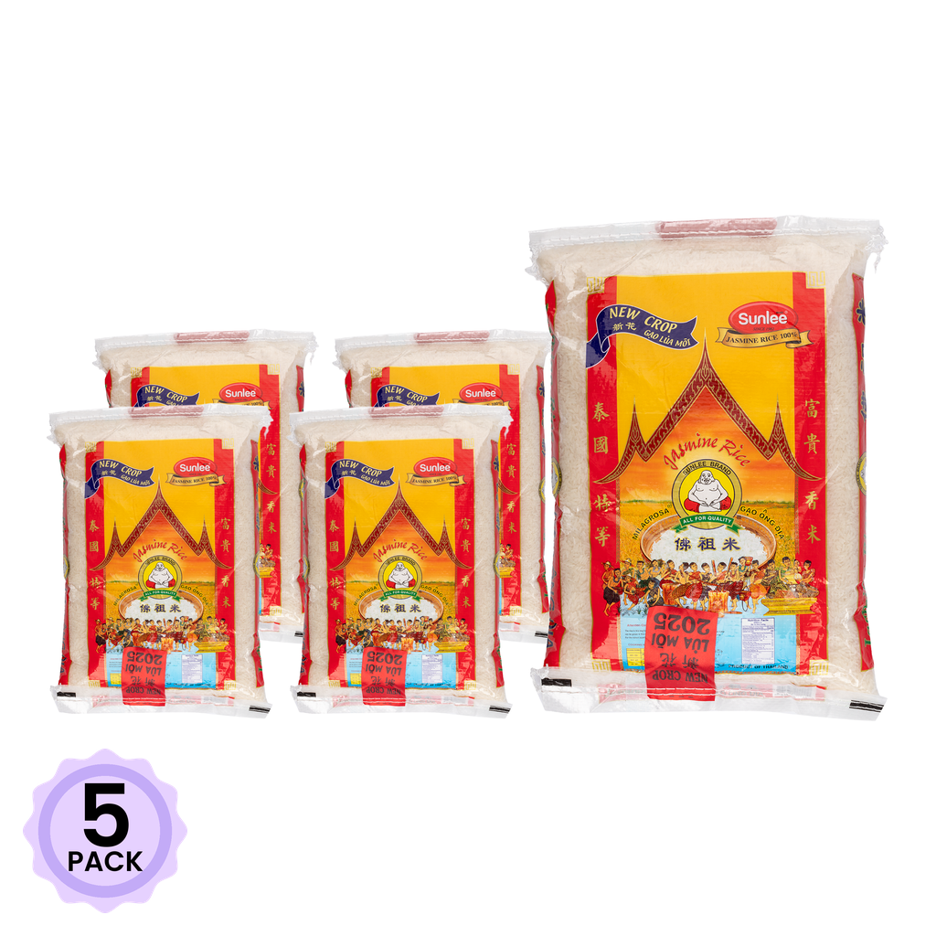 Get Sunlee Thai Jasmine Rice 10 lb*5 pack Delivered | Weee! Asian Market