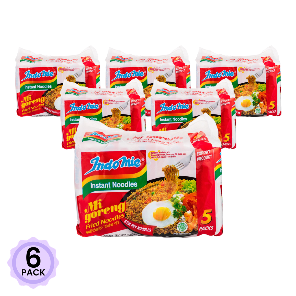 Get Indomie Mi Goreng Fried Instant Noodles 85g*5 425 g*6 pack Delivered | Weee! Asian Market