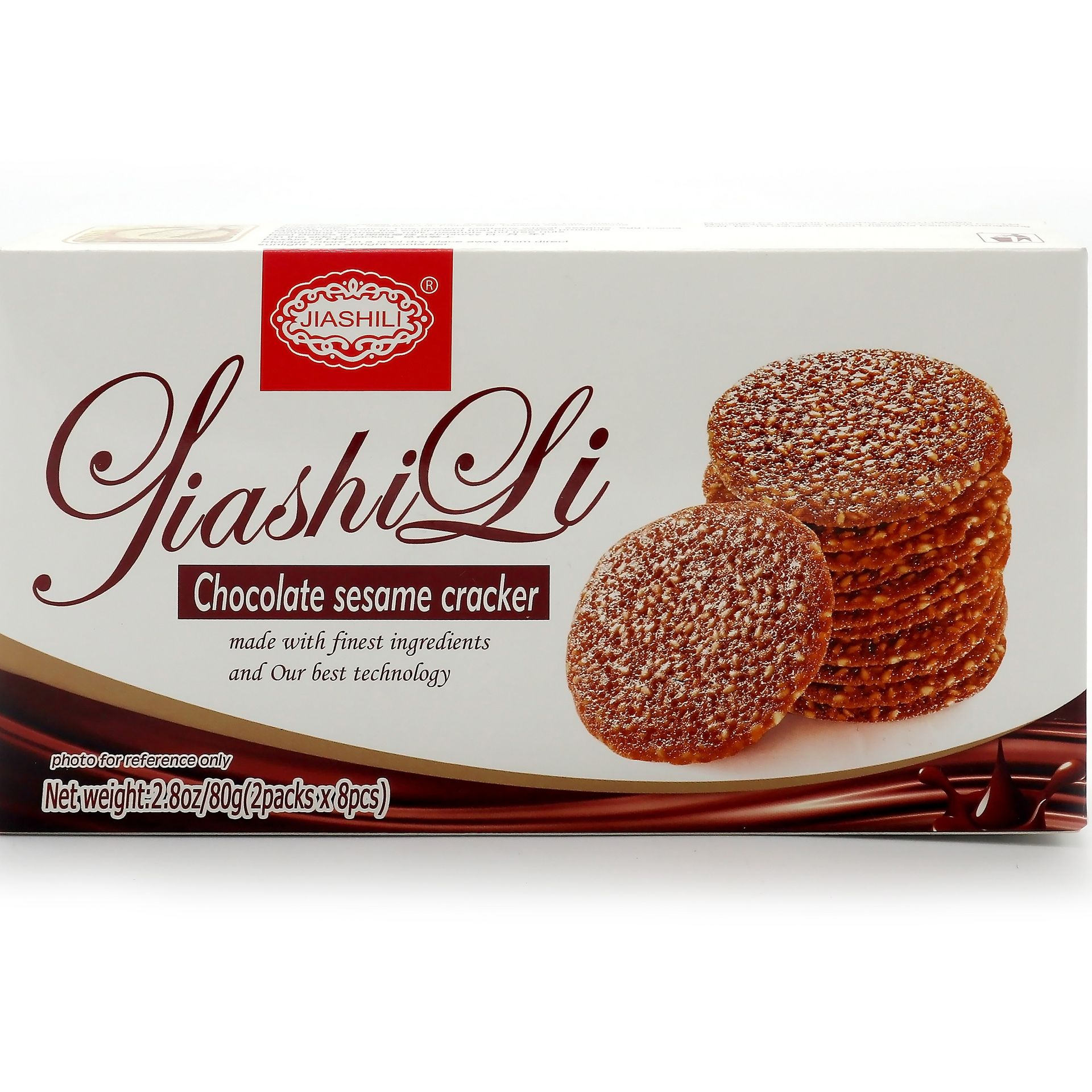 Get Chocolate Sesame Cracker 1*24 Delivered | Weee! Asian Market