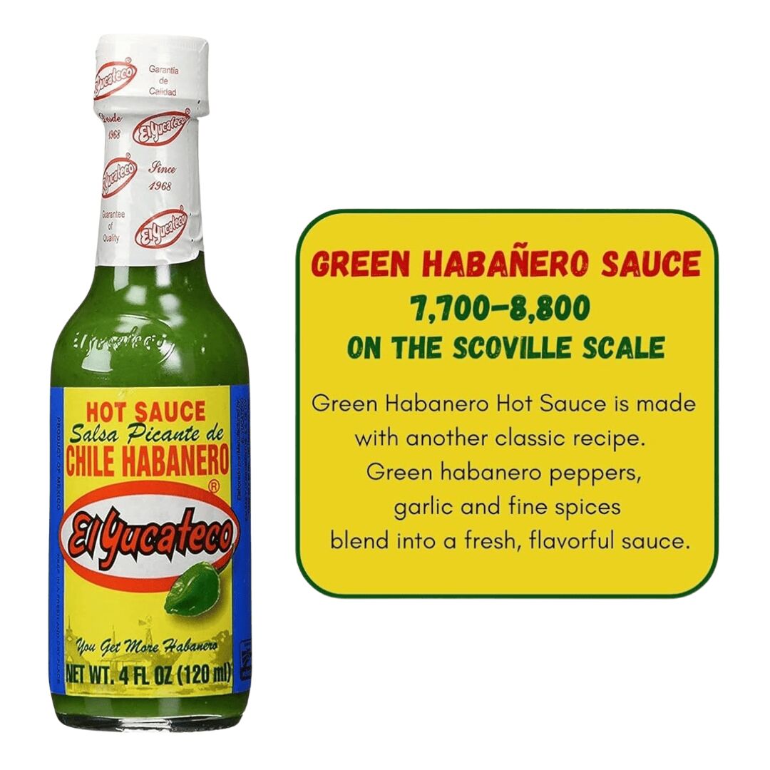 Get El Yucateco Hot Sauce 4 fl oz Green Habanero 1 each Delivered ...