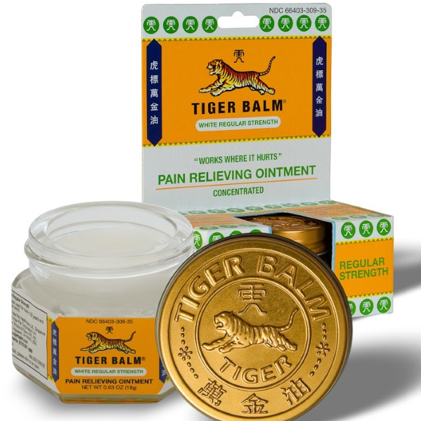 Get TIGER BALM White Regular Strength Pain Relieving Ointment 18g (for ...