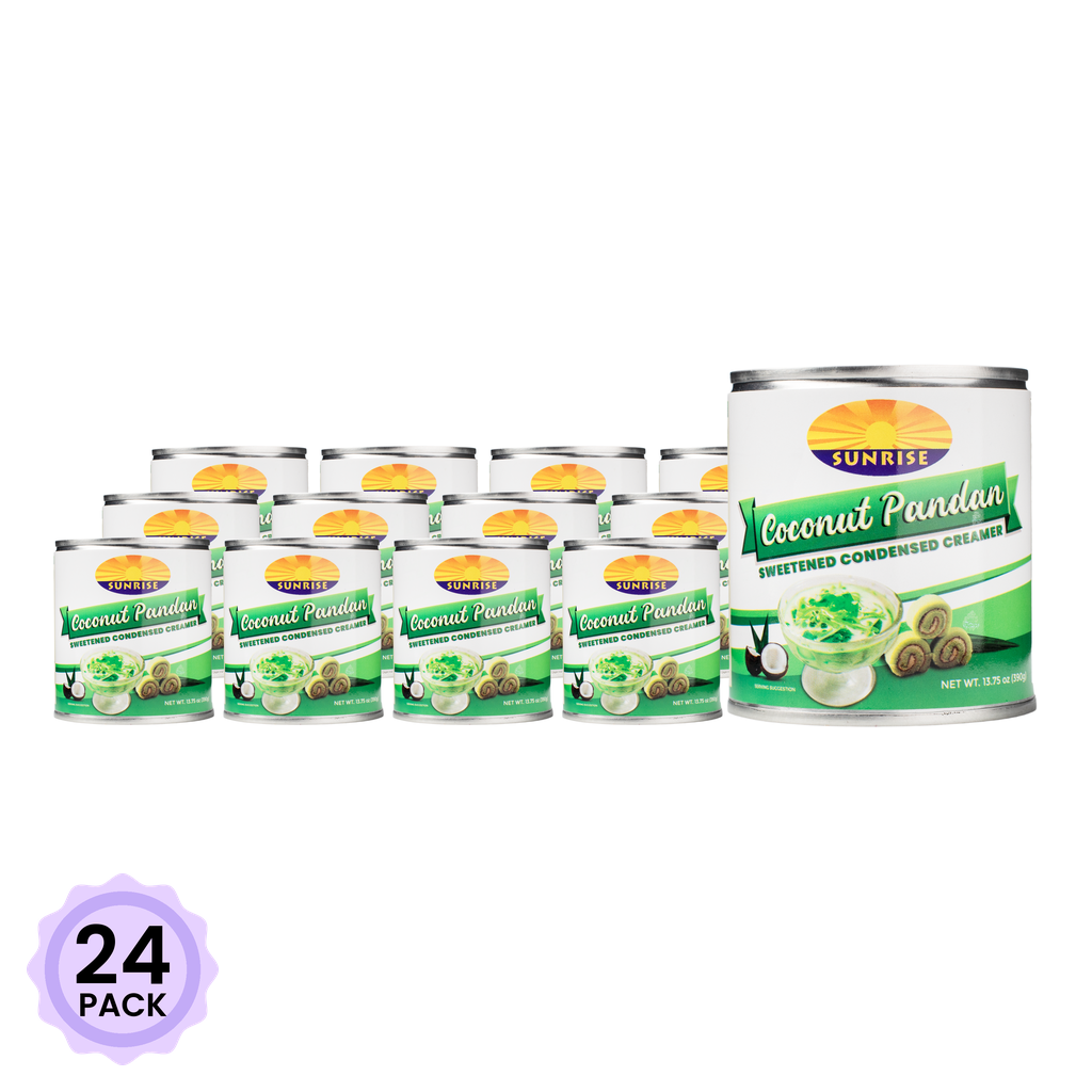 Get Sunrise Sweetened Condensed Creamer, Coconut Pandan Flavor 390 g*24 ...