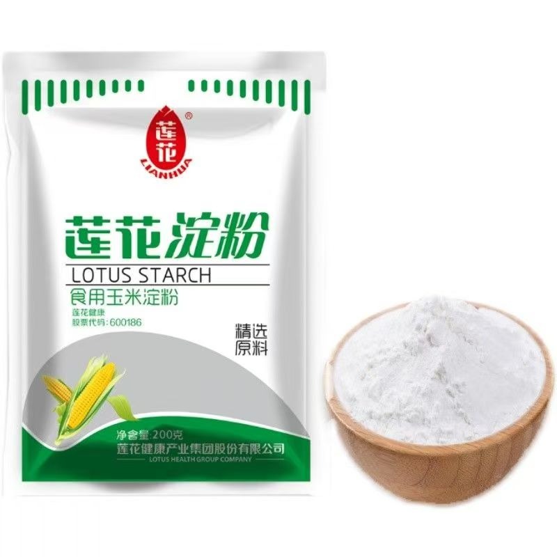 Get Lotus edible corn starch 200g * 1 bag of cornstarch cooking ...