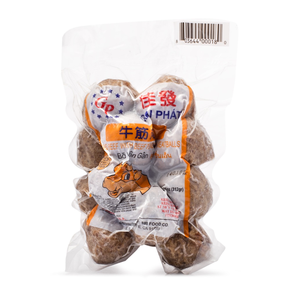 Get Jia Fa Beef Tendon Meatballs, Frozen Delivered | Weee! Asian Market