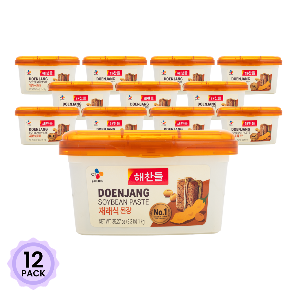 Get CJ Foods Korean Doenjang Bean Paste 2.2 lb*12 pack Delivered | Weee! Asian Market