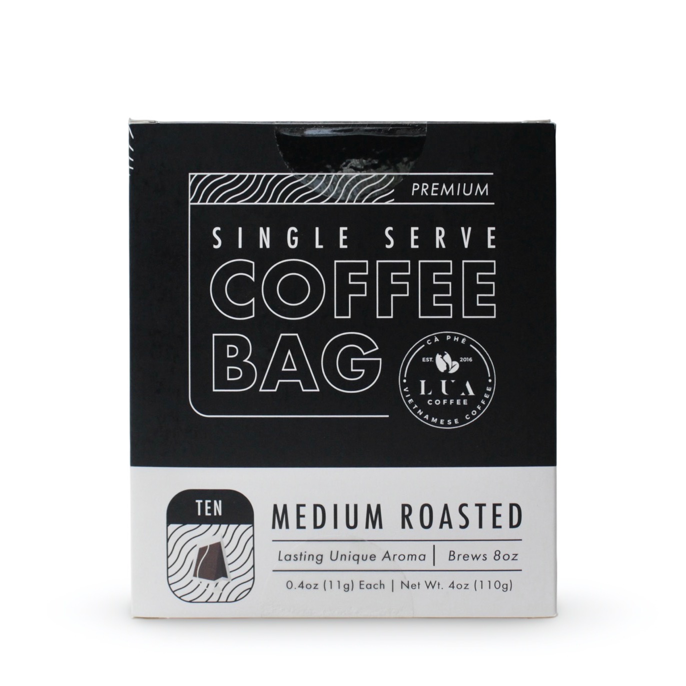 Get Premium Blend - Single Serve T-bag Style Coffee - 10 Pouches Per ...