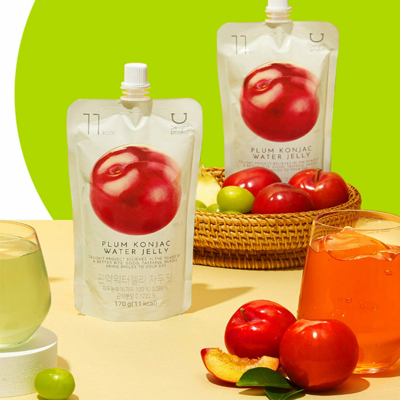 Get Korea Direct Shipping Low-calorie plum-flavored konjac jelly ...